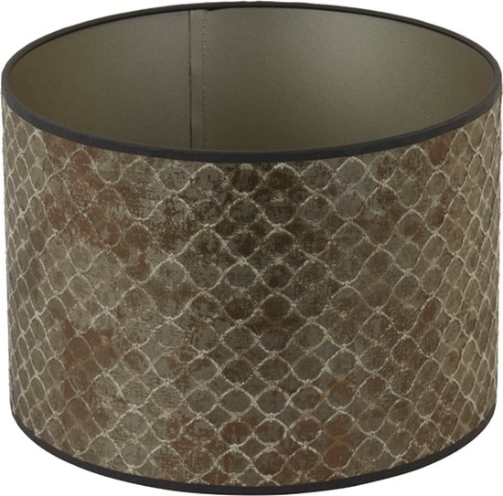 Light & Living - Lampenkap ELODI - Ø40x30cm - Brons | bol