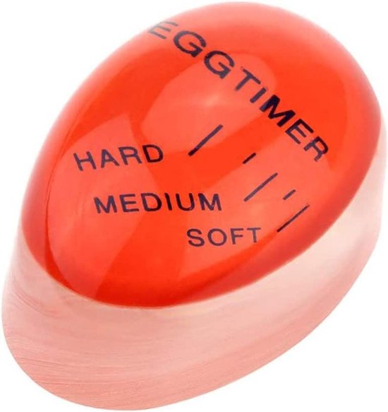 4 Stuks - Ei Timers - Warmtegevoelige Eierkoker - Kleur Veranderende Ei Wekker - Ei... | bol.com