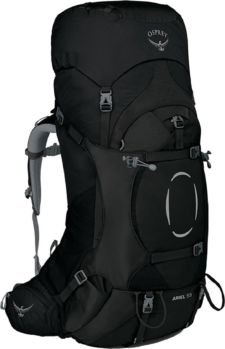 Osprey Dames Backpack / Rugtas / Wandel Rugzak - Ariel - Zwart | bol