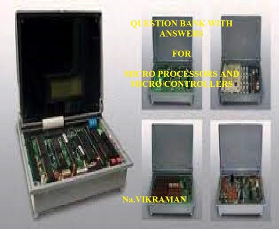 2023011 11 - Question Bank with Answers for Microprocessors and ...