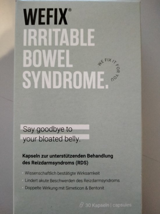 WEFIX prikkelbaar darmsyndroom | bol.com