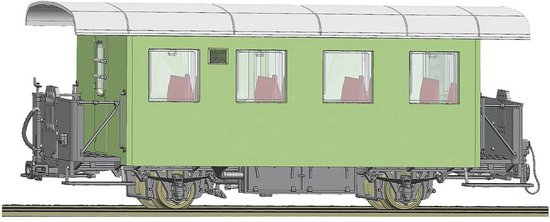 Roco 34101 H0e Spanten wagon van de ÖBB Genus bi/s. | bol.com