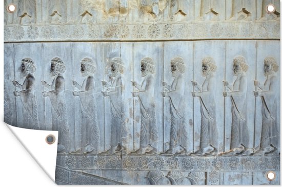 Tuinposter - Tuindoek - Tuinposters buiten - De archeologische resten ...