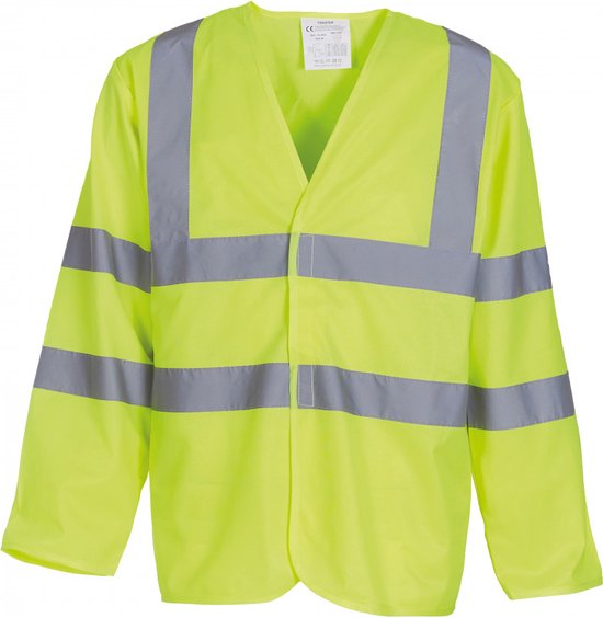 RWS hesje met lange mouwen geel S | bol