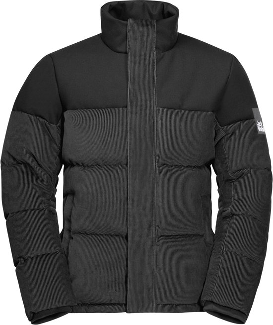 Jack Wolfskin - Heren Jas winter Nature Corduroy Jacket - Zwart - Maat ...