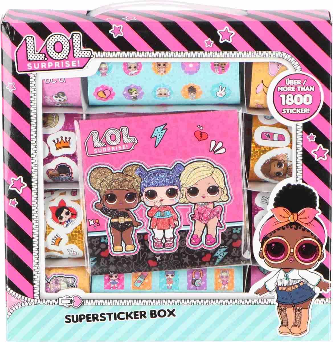 L.O.L. Surprise! Stickers - 1800 Unieke Stuks per set - 2 dozen voor de ...