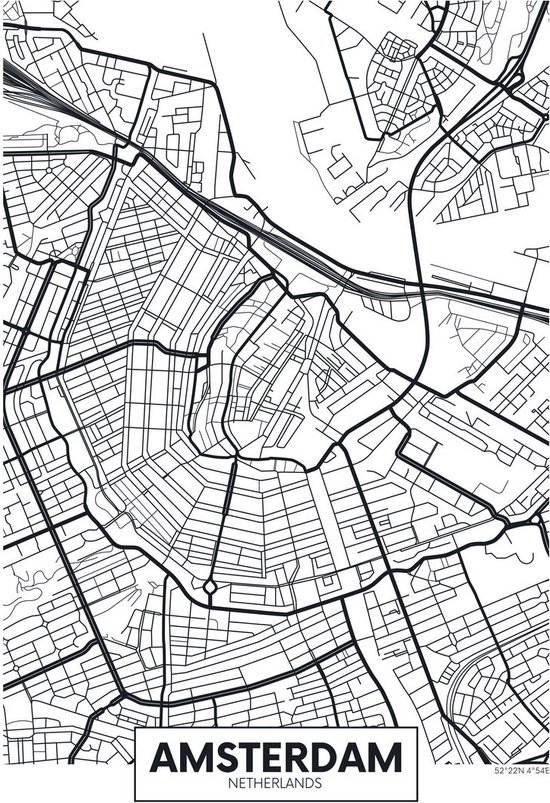 Amsterdam map | bol.com