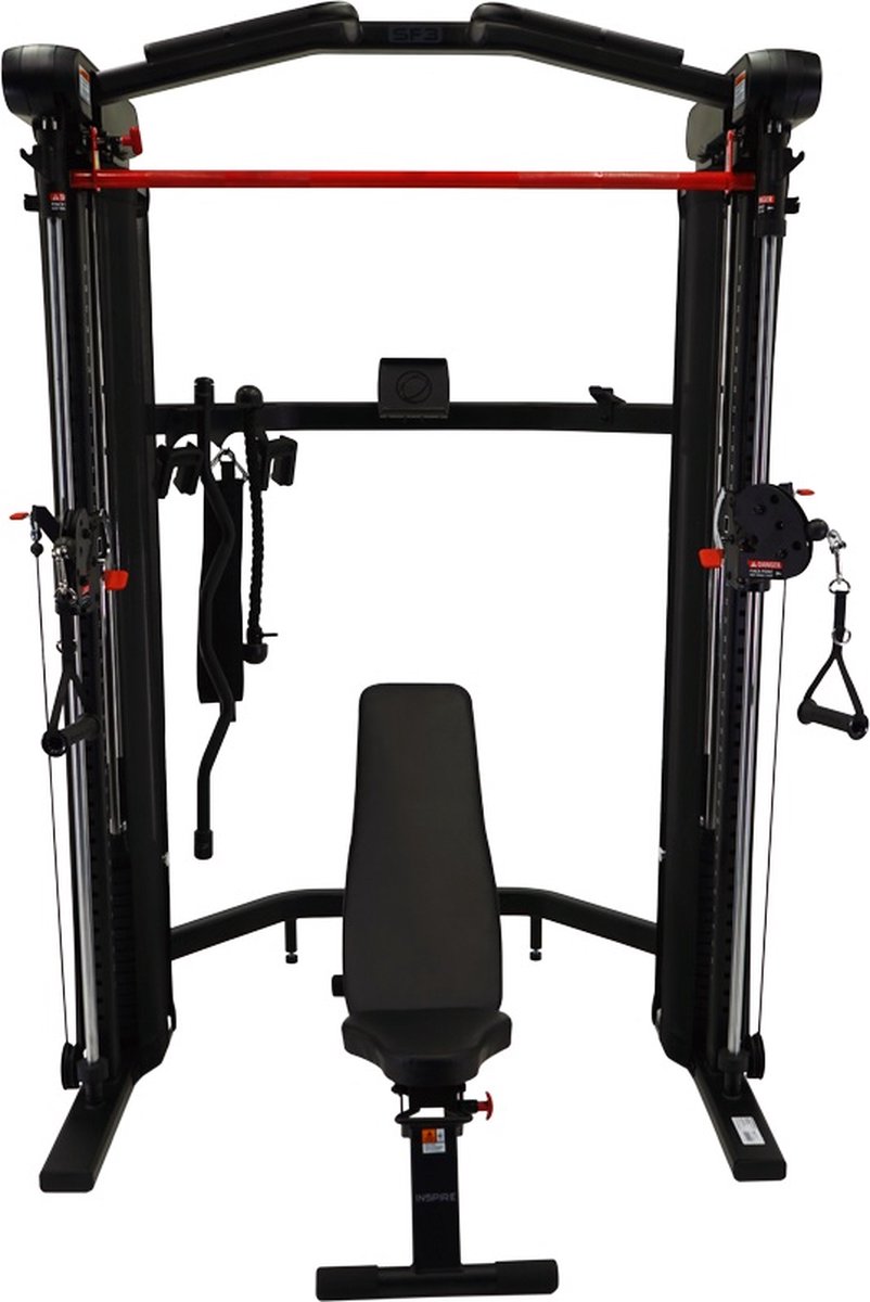 Inspire Fitness SF3 Functional Trainer Smith Machine – Comprend un banc ...