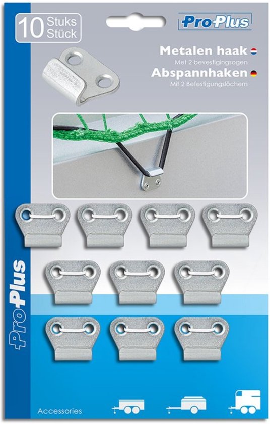 Pro Plus Touwhaak - Tegenstuk t.b.v. Spansluiting - 29 x 23 x 12 mm ...