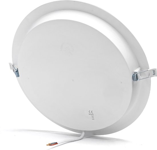 LED Paneel - Downlight - Natuurlijk Wit 4000K - 24W - Ø30 - Inbouw ...
