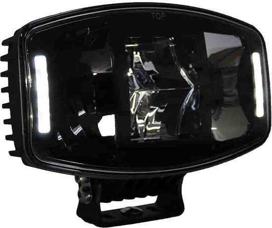 Verstraler Infinity zwart Full Led met dagrijverlichting 12/24V | bol