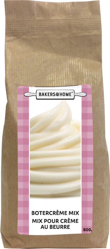 Bakers@home Botercrème mix (800 gram) | bol