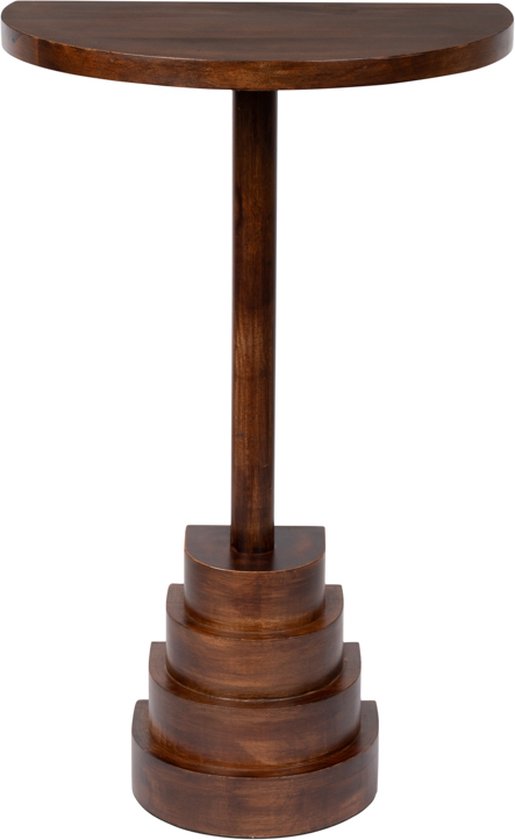 Table d'Appoint Murale Dutchbone Lina - Noyer | bol.com