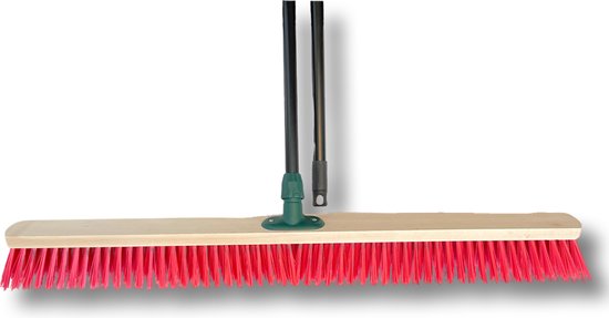 Balai Classic MAUS extérieur 100 cm - balai de rue en PVC dur en bois ...