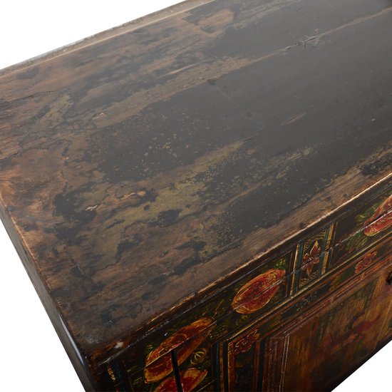 Fine Asianliving Antieke Chinese Kast Handbeschilderd Mensen ...