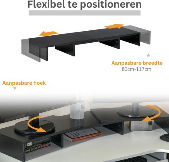 Monitor Verhoger - Monitor standaard - Monitorstandaard - 1 of 2 ...