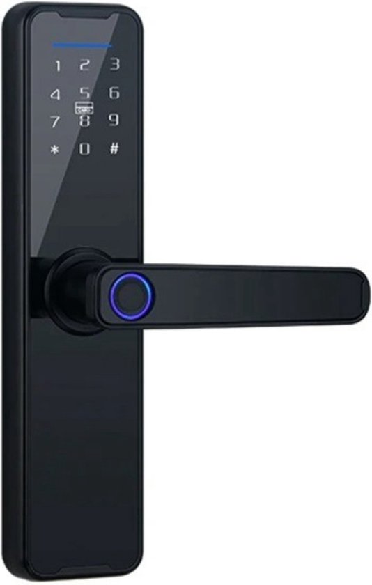 Smart Lock- Slim Deurslot – Biometrische Vingerafdruk – Smart Deurslot ...