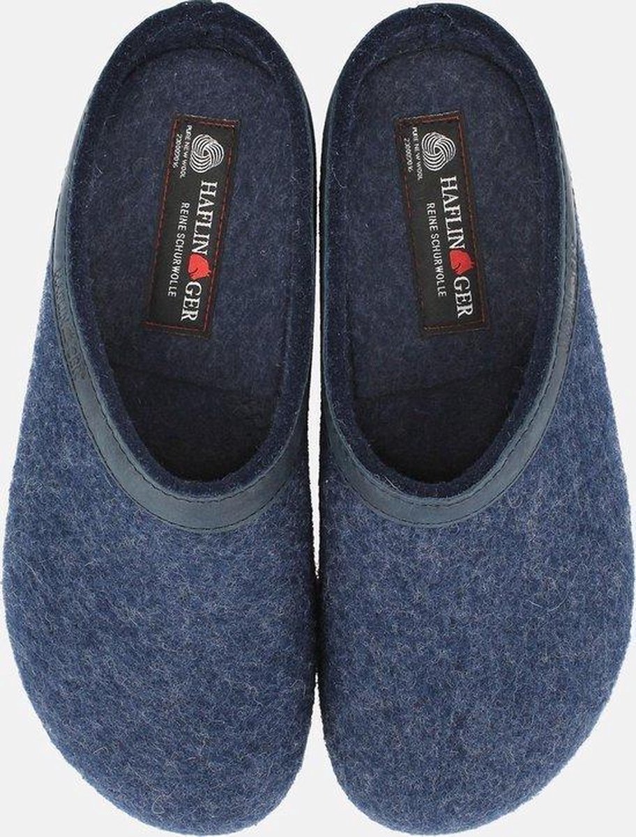 Haflinger Grizzly Torben - Pantoffels Dames - Pantoffels Heren - jeans ...