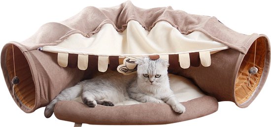 Kattentunnel - Katten Mandje - Kattenspeelgoed - Katten Speeltjes ...