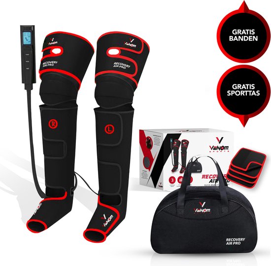 Venom Sports Air Pro Recovery – Beenmassage & Voetmassage Apparaat ...