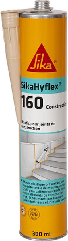 Beton en Metselwerk Gevelplamuur SIKA SikaHyflex 160 Bouw - Beige ...