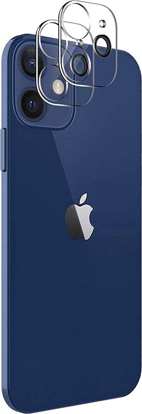 Camera Protector voor iphone 12 - 2 stuks van glas Transparante glazen ...