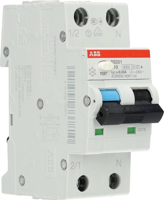 ABB System pro M Compacte Aardlekschakelaar - 2CSR255180R1104 - E2QR8 | bol