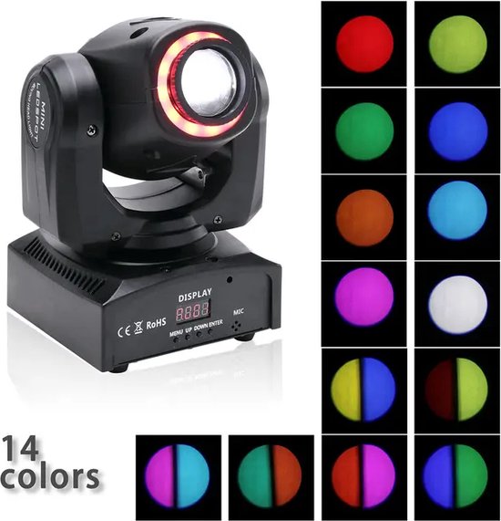DisGo Moving Head Spot 50W LED | bol