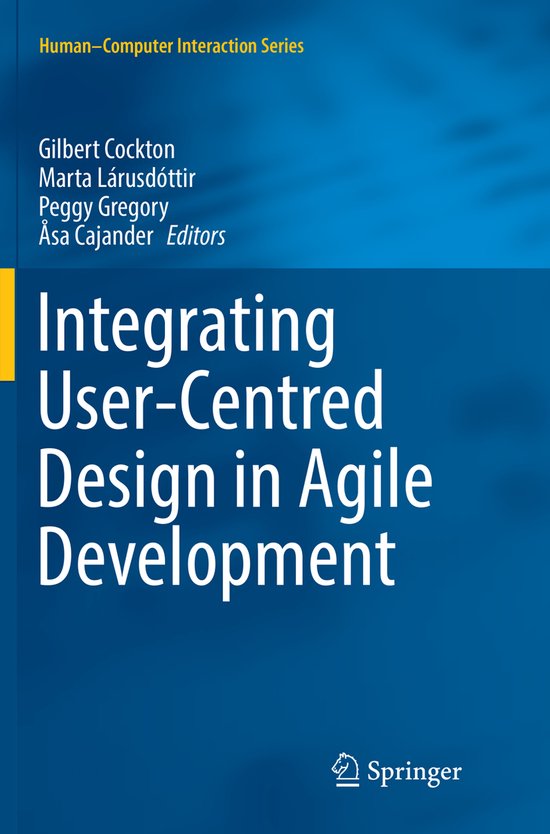 Human–Computer Interaction Series- Integrating User-Centred Design in Agile... | bol
