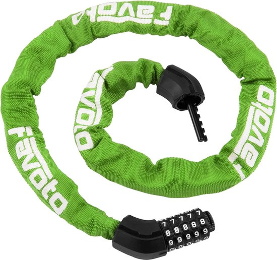 Fietsslot 5-cijferige combinatie diefstalbeveiliging - stalen ...