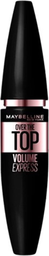 Maybelline Mascara Over the Top - Intens volume - Zwart - 8,7 ml | bol