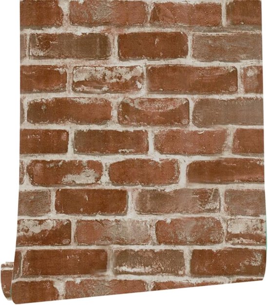 Zelfklevend behang, muurpapier, baksteen, zelfklevende muursticker ...