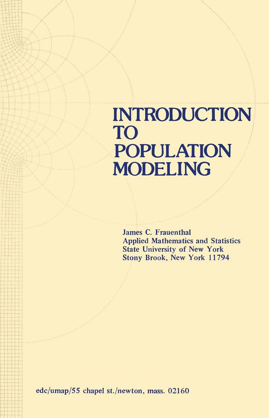 Introduction to Population Modeling | 9780817630157 | J.C. Frauenthal | Boeken | bol