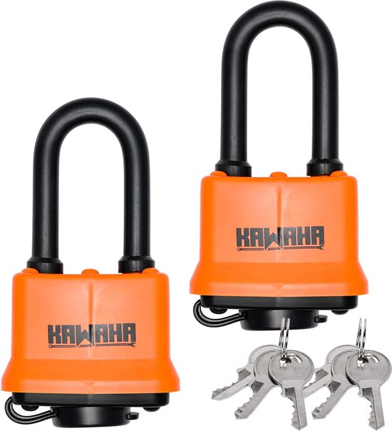 Waterdichte gelamineerde hangsloten 91/40L-2P met sleutel (zwaar,... | bol