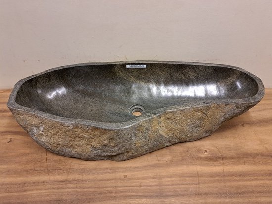 Wasbak natuursteen - 89x38x15cm - FL22384 | bol