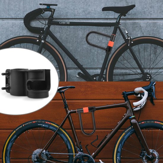 U-slot Fiets met 3 Sleutels, U Fietsslot en 1,2m Flexibele Staalkabel ...