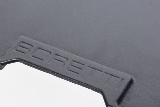 Boretti Carbone Grillplaat - Gietijzeren bakplaat - BBA130 | bol