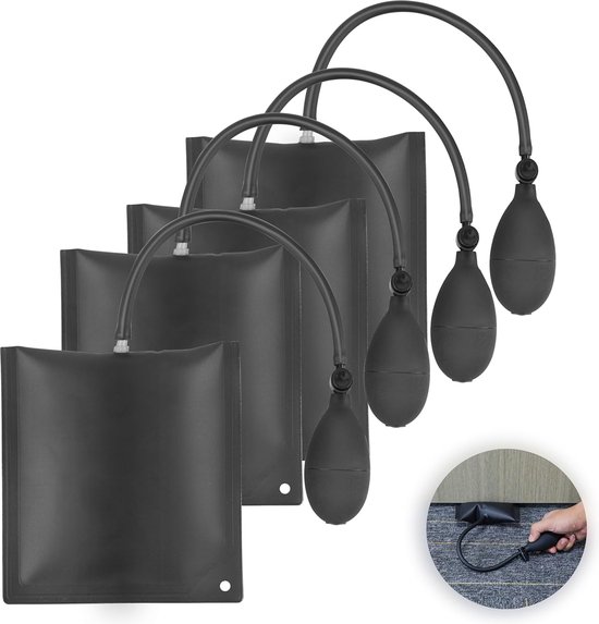 Montagekussen, luchtkussen, 4-delige set, vierkante luchtkussenlift ...