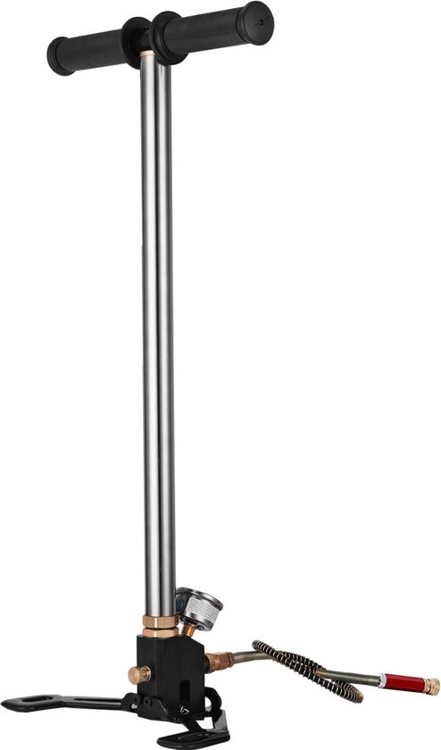 PCP Pomp -Vevor - 4500Psi - Roestvrij staal - Opvouwbaar - 8 slangen ...