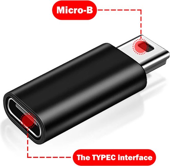 USB C naar Mini usb Android Adapter - usb HUB | bol