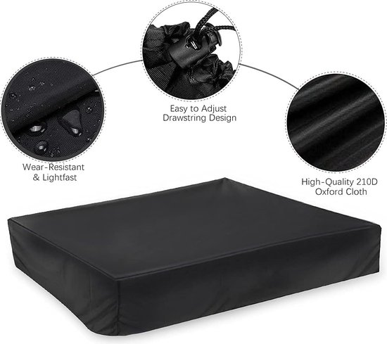 Zandbakafdekking, waterdicht, Oxford-stof, trekkoord, zandbakafdekking ...