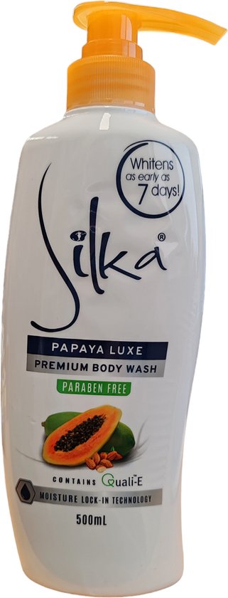 Silka Skin premium whitening body wash 500 ml | bol