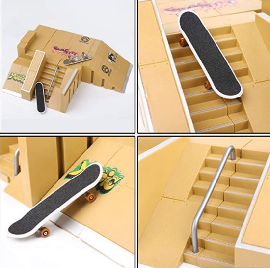 Fingerboard Skatepark - Fingerboard - Vinger Skateboard - Inclusief ...
