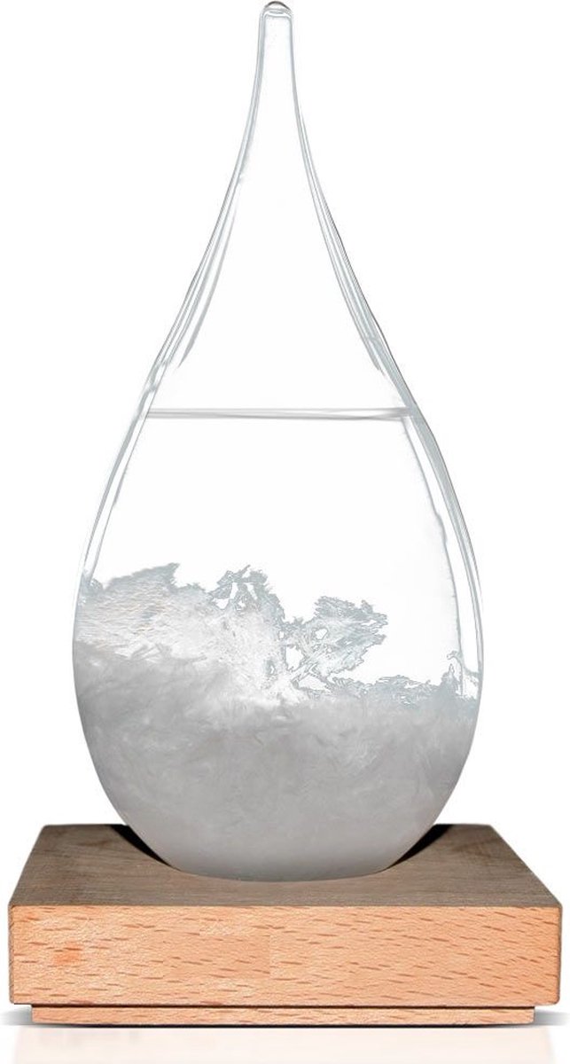 Kikkerland Stormglas Weervoorspeller - Leuk Kerstcadeau! – Stormglas ...