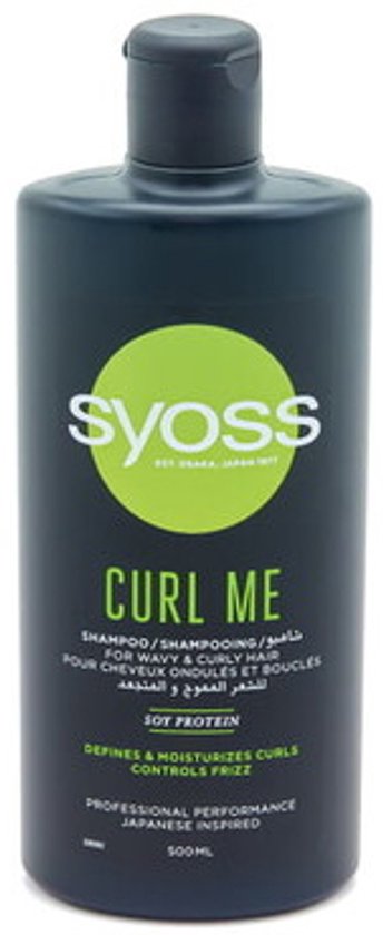 Syoss Curl Me Shampoo - Definieert & hydrateert krullen - 500ml | bol