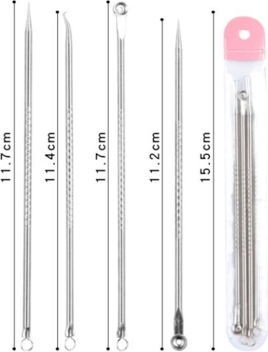FSW-Products - 4 Stuks Comedonen Verwijder Set - Makkelijk Mee-eters en ...
