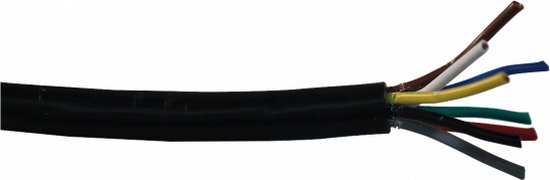 Trailer kabel 8 draad 0.75mm2 per meter | bol