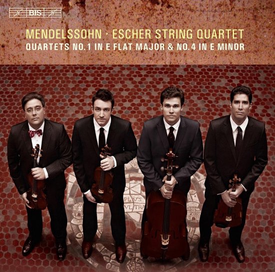 Escher String Quartet - Mendelssohn: String Quartets Nos 1 & 4 (SACD), Escher String... | bol