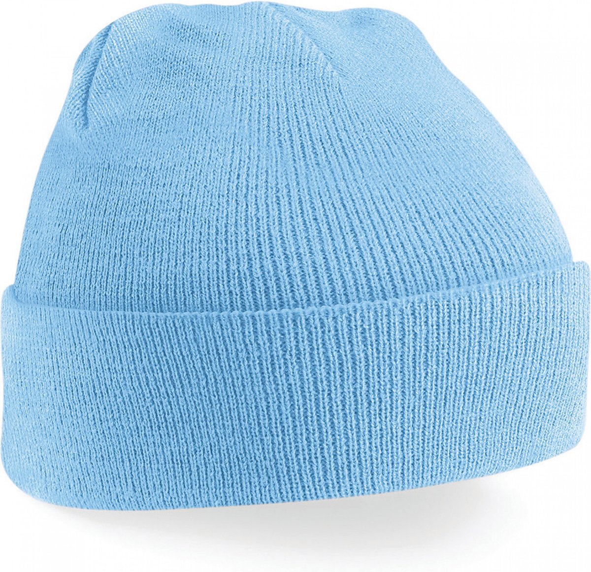 Basic winter muts lichtblauw | bol