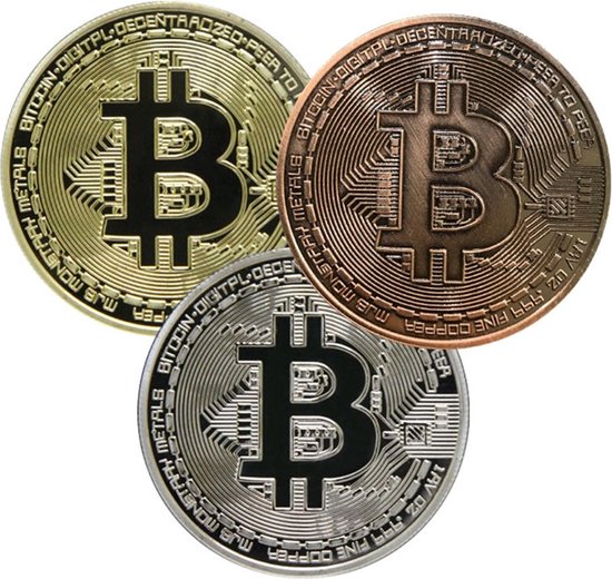 3 stuks Bitcoin 15K Digital BTC BITCOIN munten cryptocurrency ...